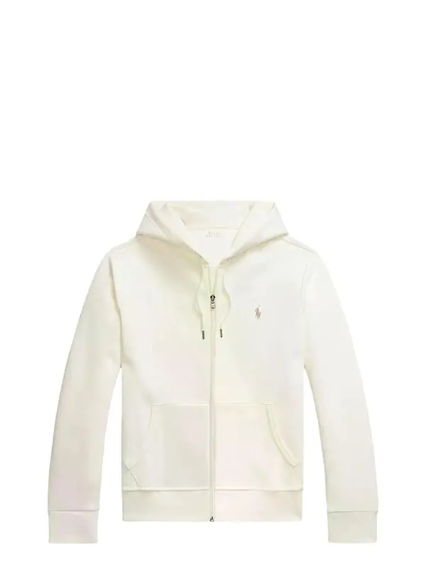 Ralph Lauren Double-knit Zip-up Hoodie - White