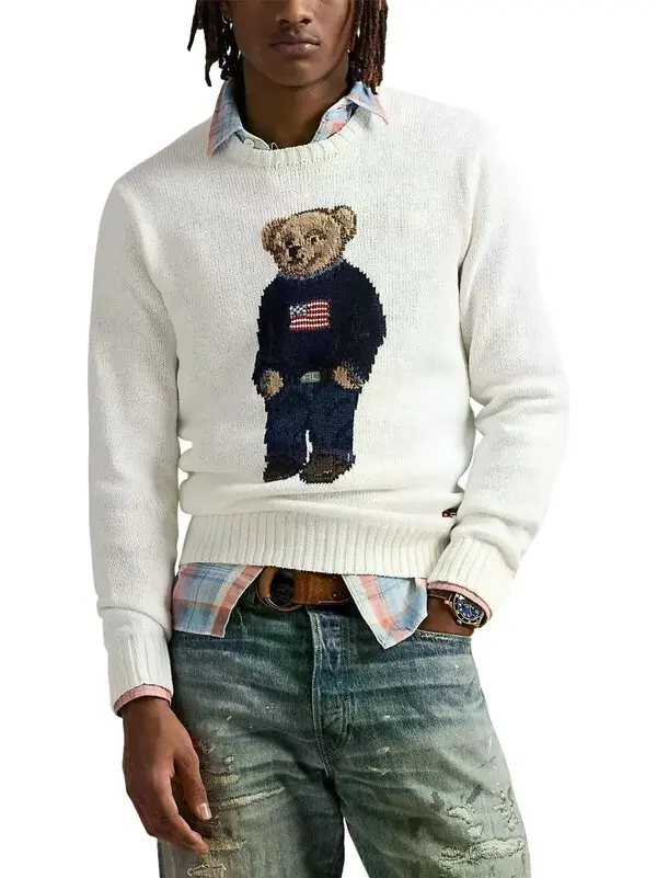 Polo Ralph Lauren Polo Bear Sweater - White