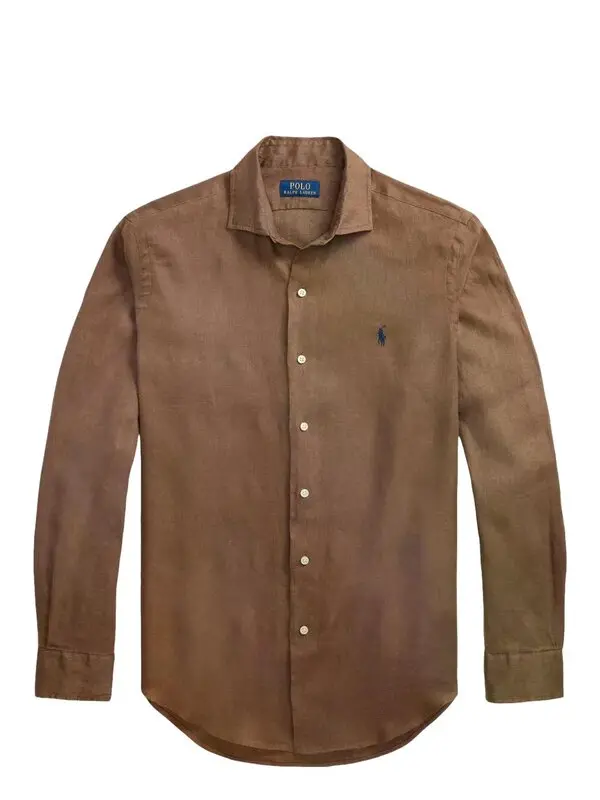 Polo Ralph Lauren Linen Shirt - Brown