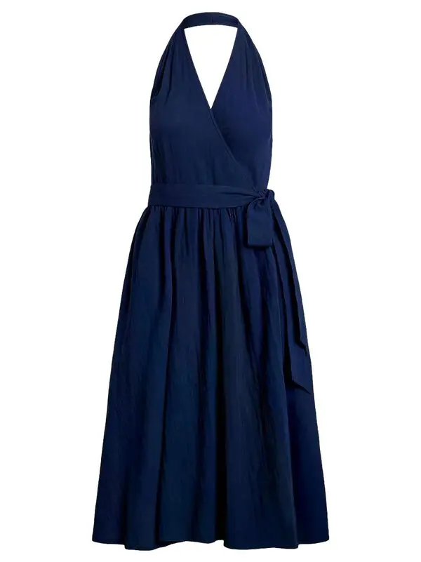Polo Ralph Lauren Cotton Sleeveless Dress - Blue