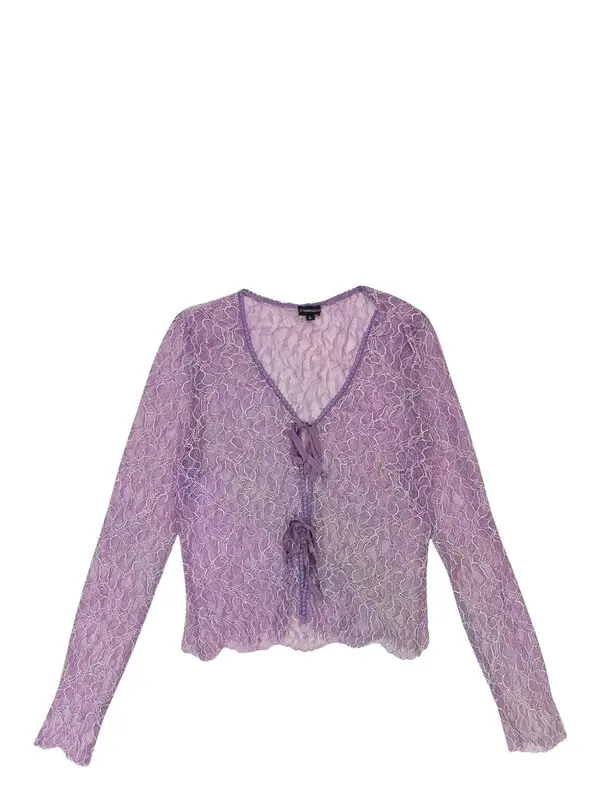 Callipygian Lace Top - Purple