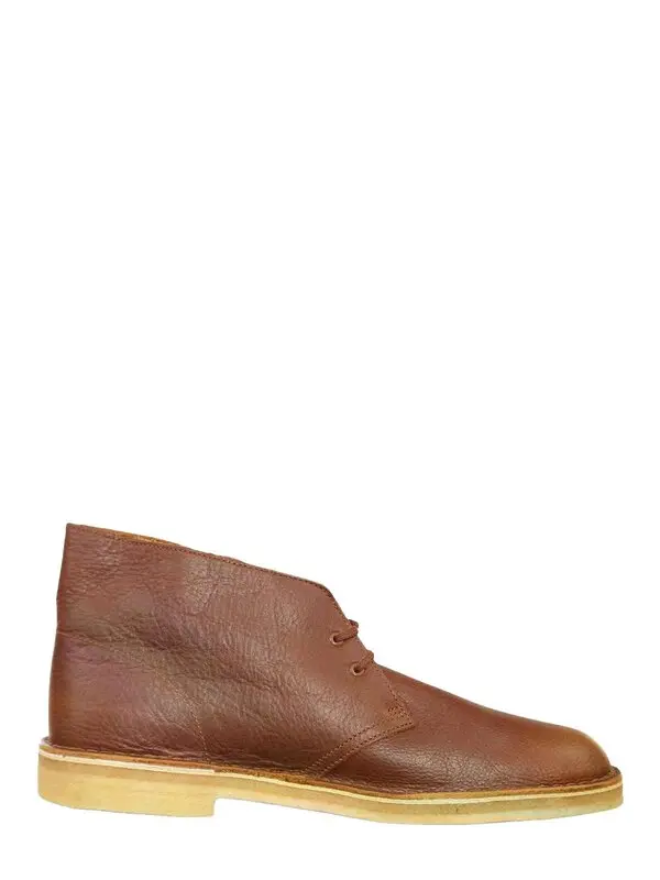 Clarks Leather Desert Boots - Brown