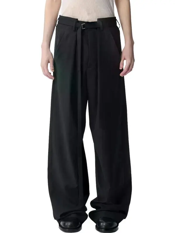 ANN DEMEULEMEESTER Finn Trousers - Black
