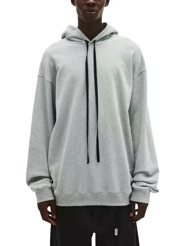 ANN DEMEULEMEESTER Cotton Hoodie - Grey