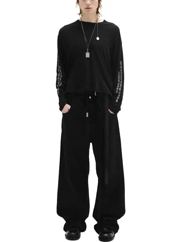 ANN DEMEULEMEESTER Michael Jeans - Black