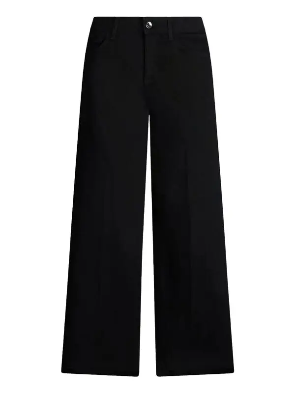 Liu Jo Cropped Flare Jeans - Black