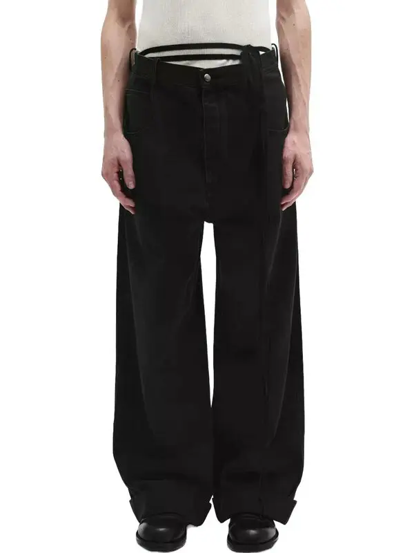 ANN DEMEULEMEESTER Michael Jeans - Black