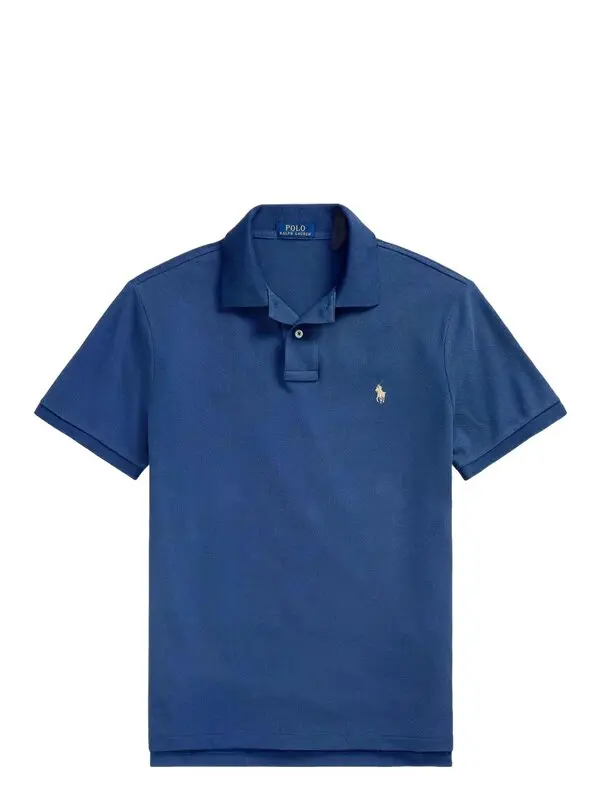 Polo Ralph Lauren Polo Pony-motif Polo Shirt - Blue