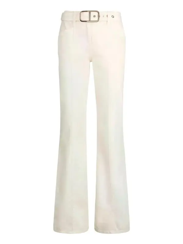 Liu Jo Stretch-cotton Trousers - White