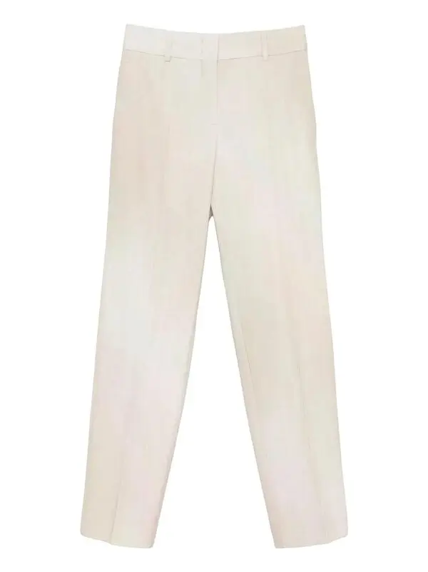 Ermanno Scervino Pressed-crease Trousers - Neutrals