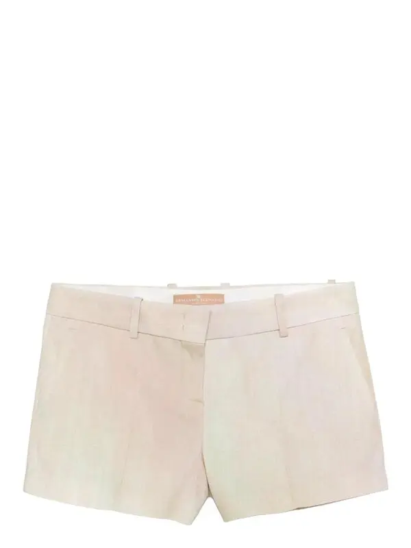 Ermanno Scervino Pressed-crease Thigh-length Shorts - Neutrals