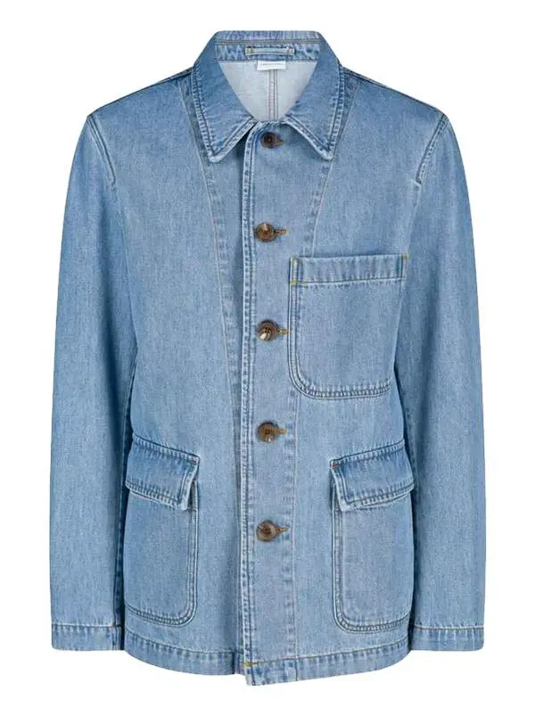 Dries Van Noten Braxton Denim Jacket - Blue