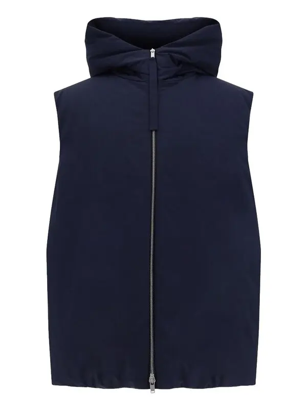 JIL SANDER Padded Vest - Blue