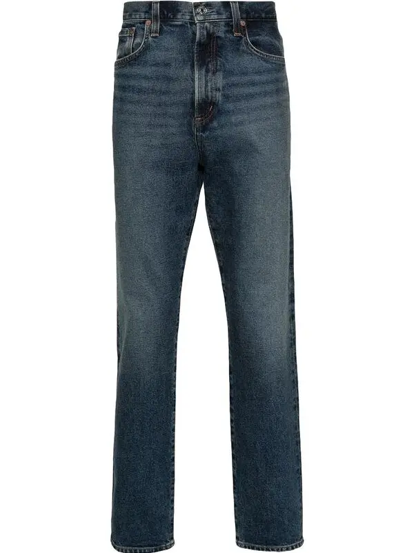 AGOLDE Denim Tapered Leg Pants - Blue