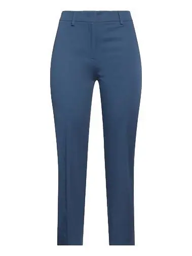 Max Mara Twill Straight-leg Pants - Navy