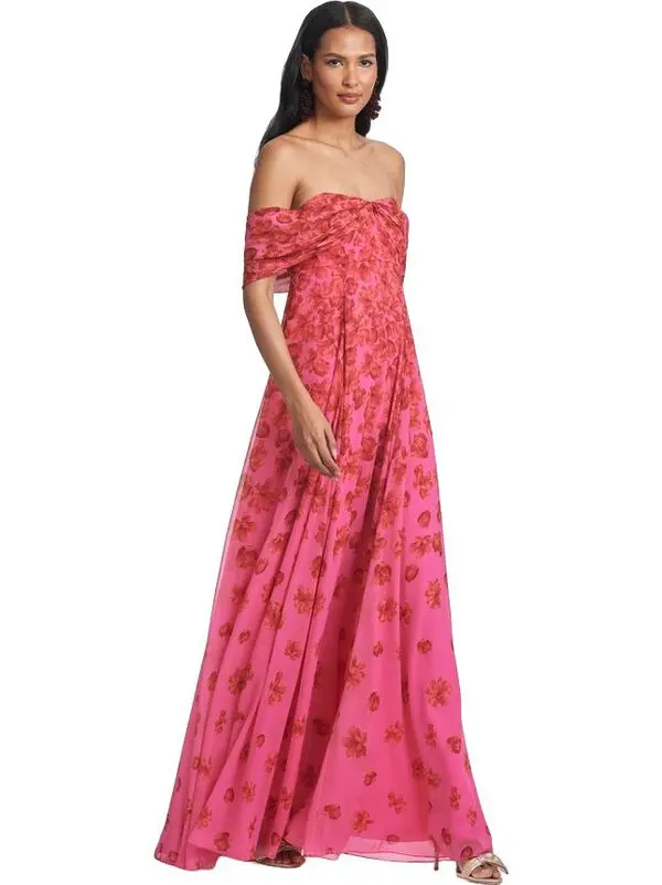 Sachin & Babi Kennedy Printed Gown - Floral