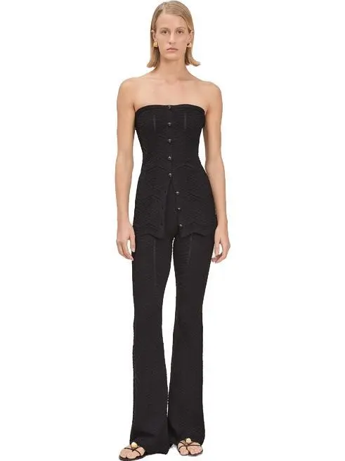 Devon Windsor Timmy Knit Pant - Black