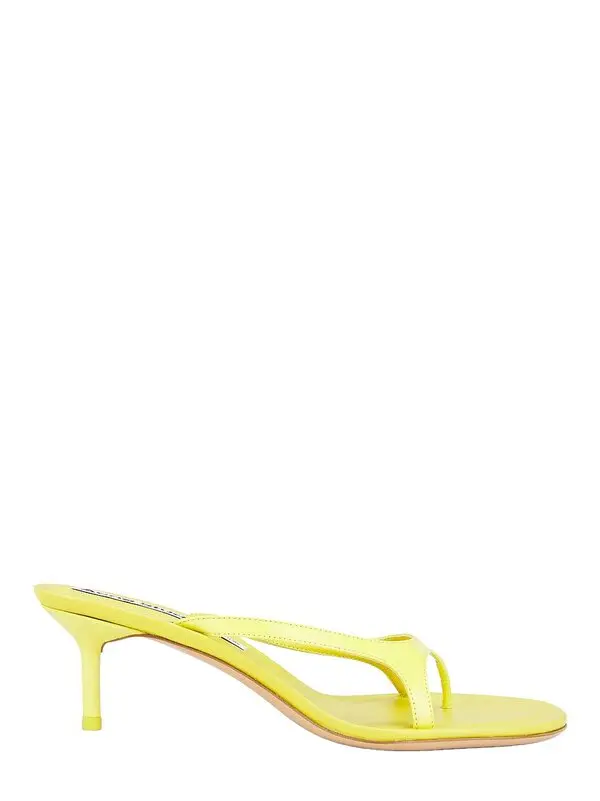 Acne Studios Mule Sandal - Yellow