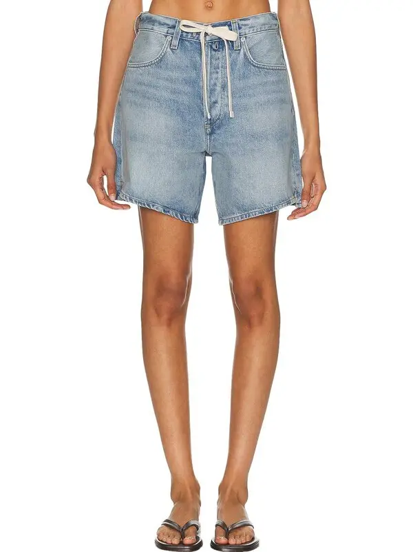 Citizens Of Humanity Brynn Drawstring Denim Short - Solano
