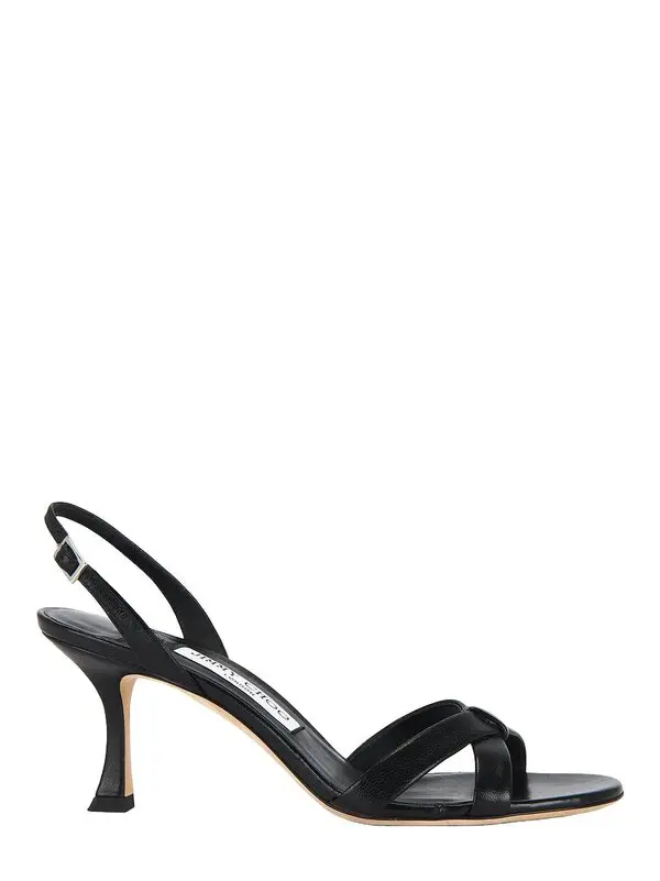 JIMMY CHOO Elsy 70 Sandal - Black