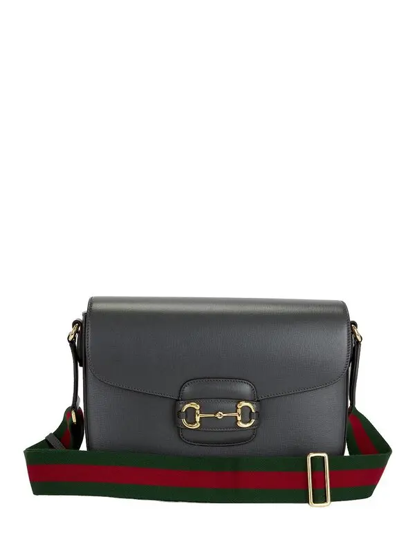 Gucci Horsebit 1955 Shoulder Bag - Grey