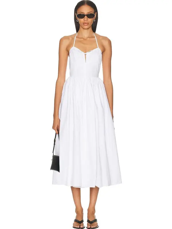 SANS FAFF Como Dress - White