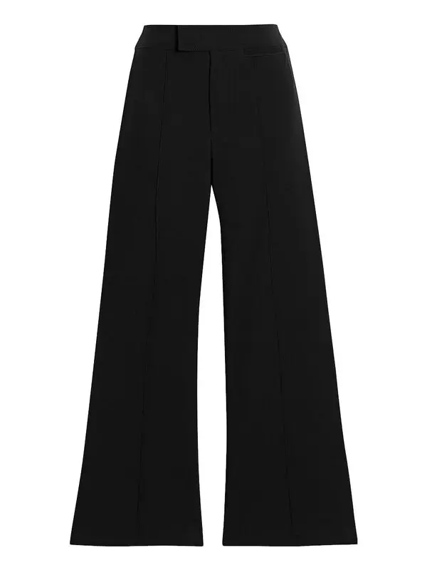 Isabel Marant Lyre Cotton-blend Kick-flare Pants - Black
