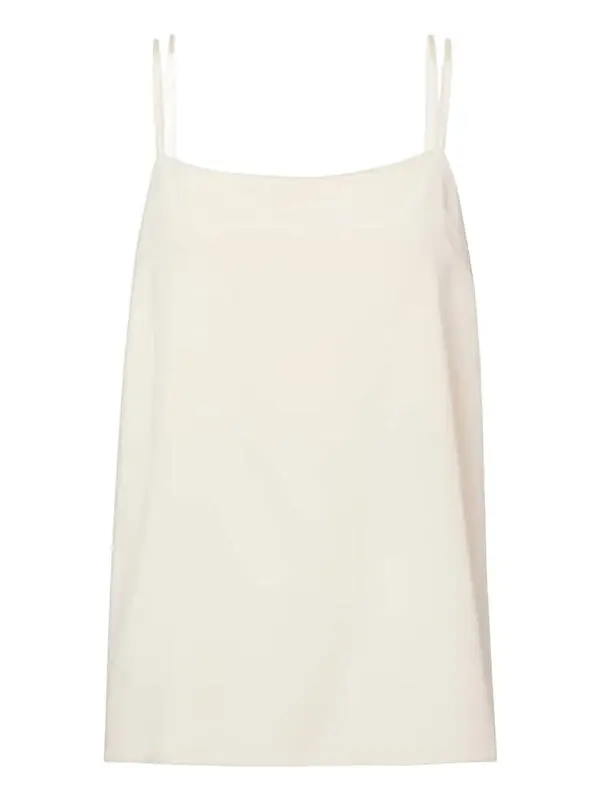 Max Mara Kansas Silk-blend Camisole - White