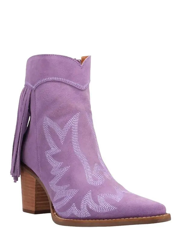 DINGO Wild Sage Western Boots - Lavender