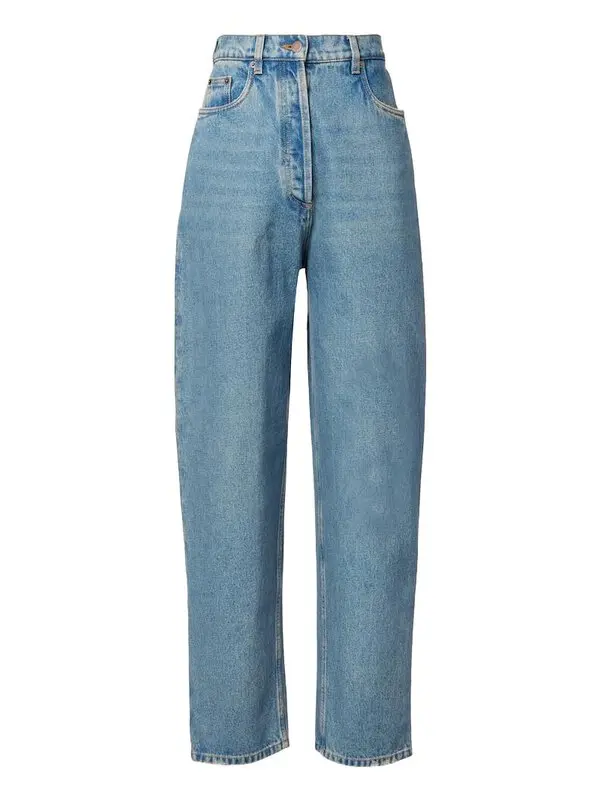 Prada High-rise Straight Jeans - Blue