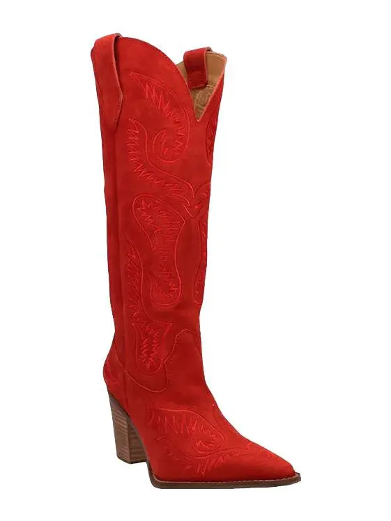DINGO Evita Western Boot - Red
