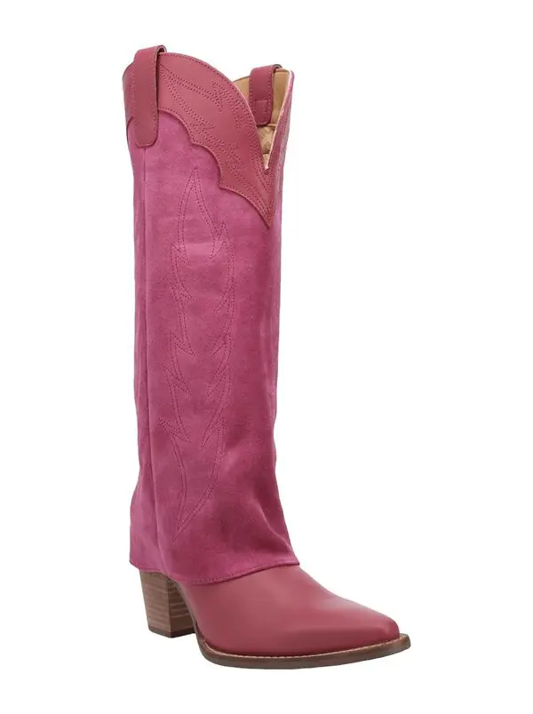 DINGO Wild Fire Western Boot - Fuchsia