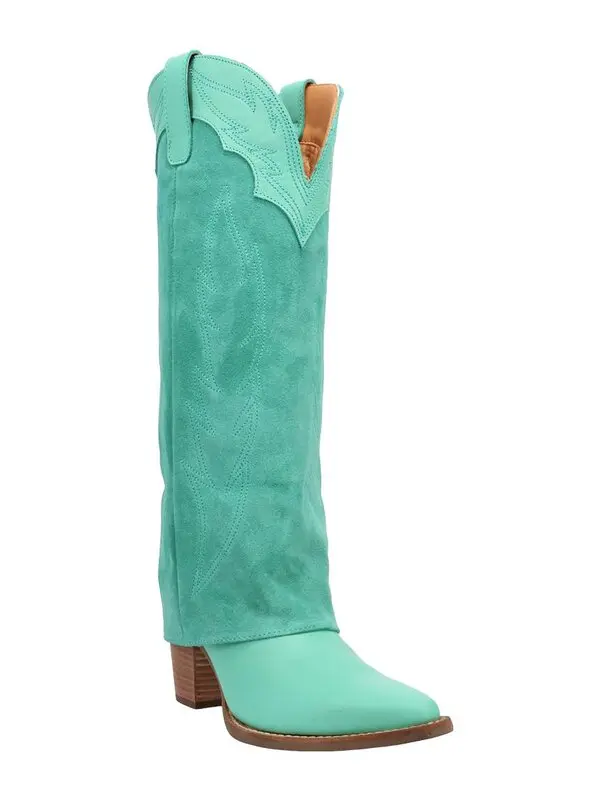 DINGO Wild Fire Western Boot - Green