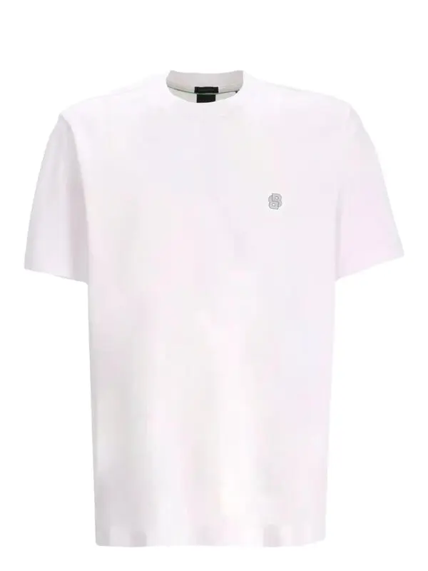 BOSS Logo-appliqué T-shirt - White