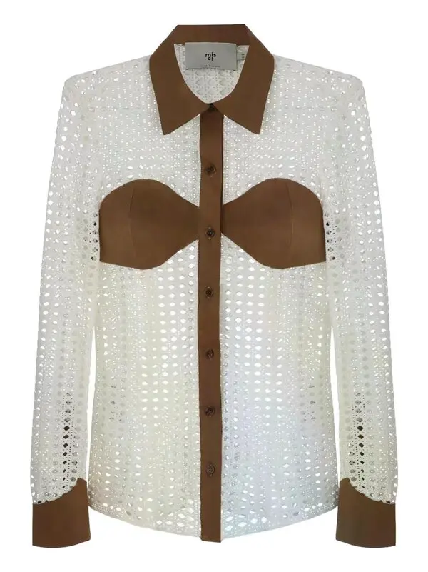 MISCI Livia Button-up Shirt - White