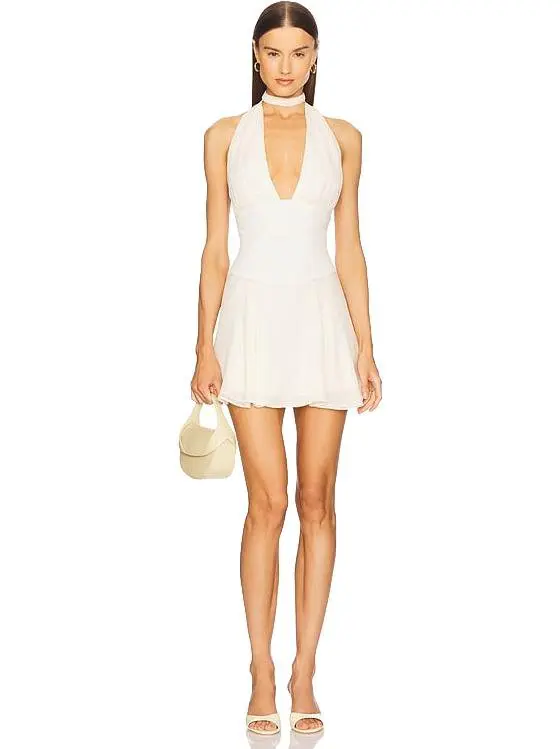 LOBA Audrey Mini Dress - Ivory