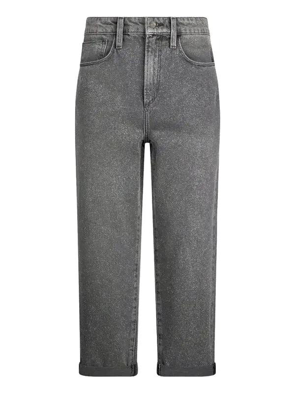 Liu Jo Cotton Straight-leg Jeans - Grey