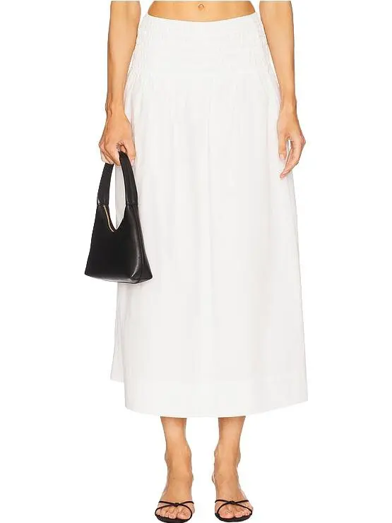 Rails Alessa Midi Skirt - White