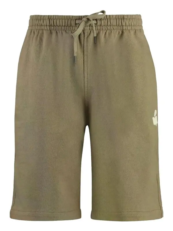 MARANT Cotton Shorts - Green