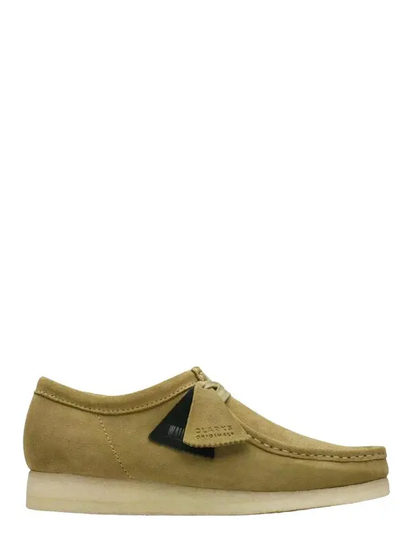 Clarks Originals Wallabee Suede Desert Boots - Green