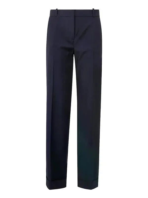 KILTIE Tailored Trousers - Blue