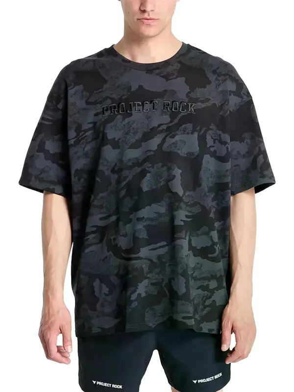 Under Armour Camouflage-print T-shirt - Black