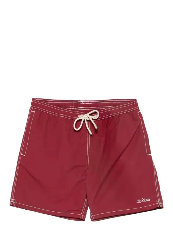 MC2 SAINT BARTH Patmos Swim Shorts - Red