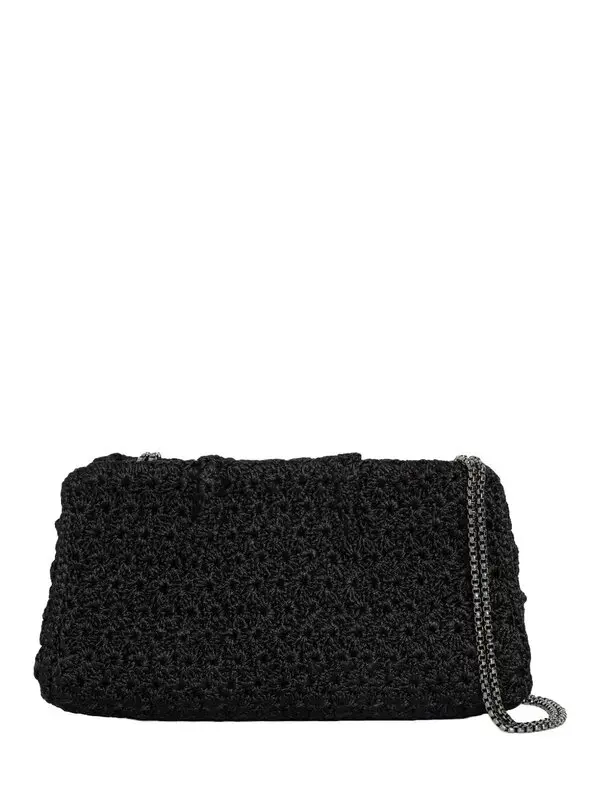 STUDIO CHOFAKIAN Row Clutch Bag - Black
