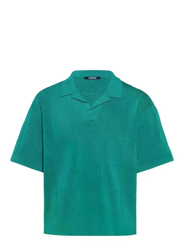 Jacquemus The Bacino Polo Shirt - Blue