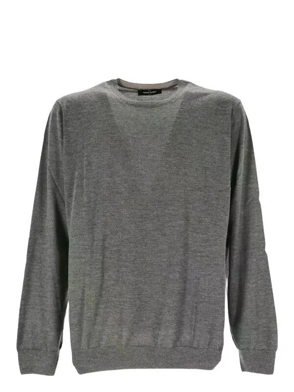 GRAN SASSO Cashmere-silk Sweater - Grey