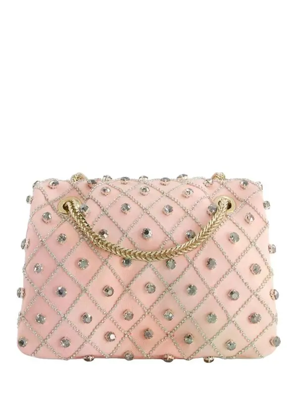 Giambattista Valli Mini Bag With Logo Print - Pink