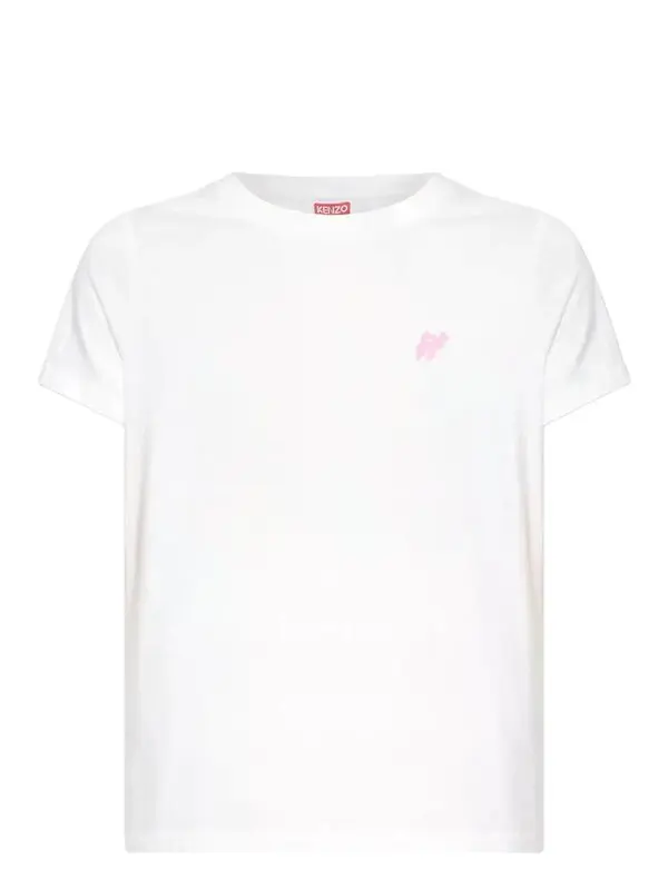 Kenzo Embroidered Logo T-shirt - White