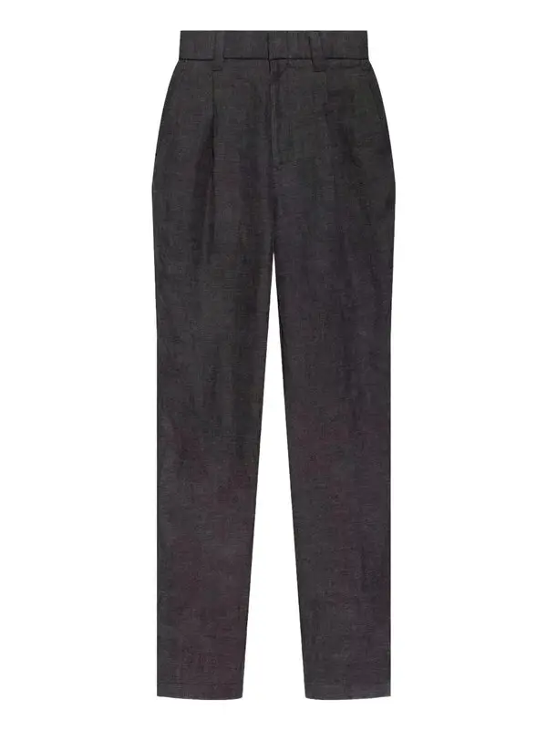 Giorgio Armani Pleated Tailored Trousers - Grey