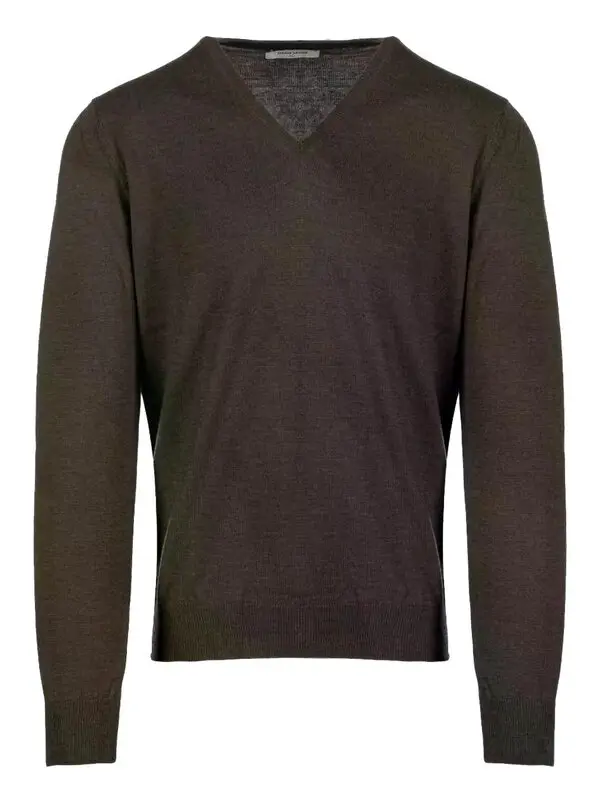 GRAN SASSO Virgin-wool Sweater - Brown
